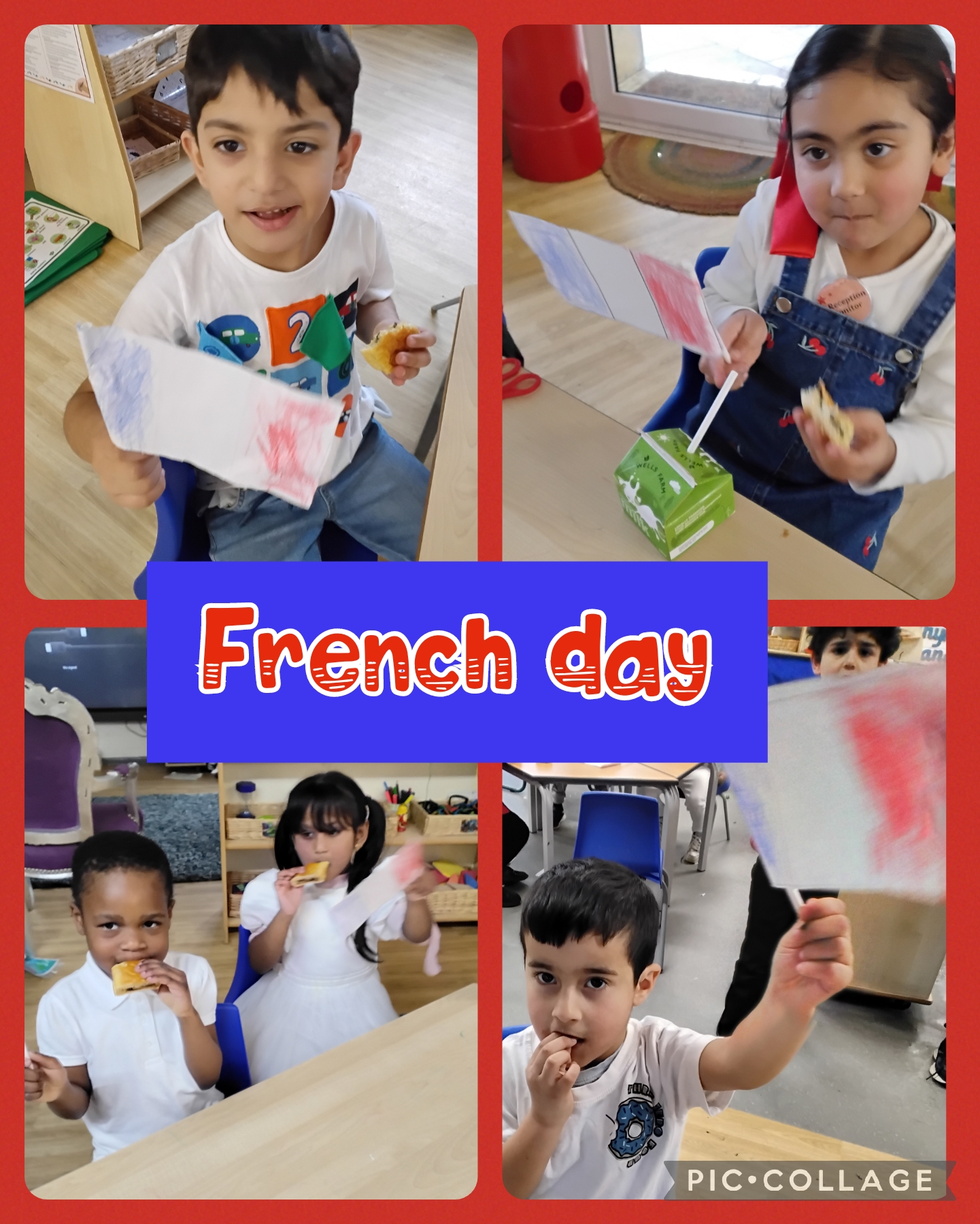Celebrating French day in Reception - St Clare's R.C Primary & Nursery ...